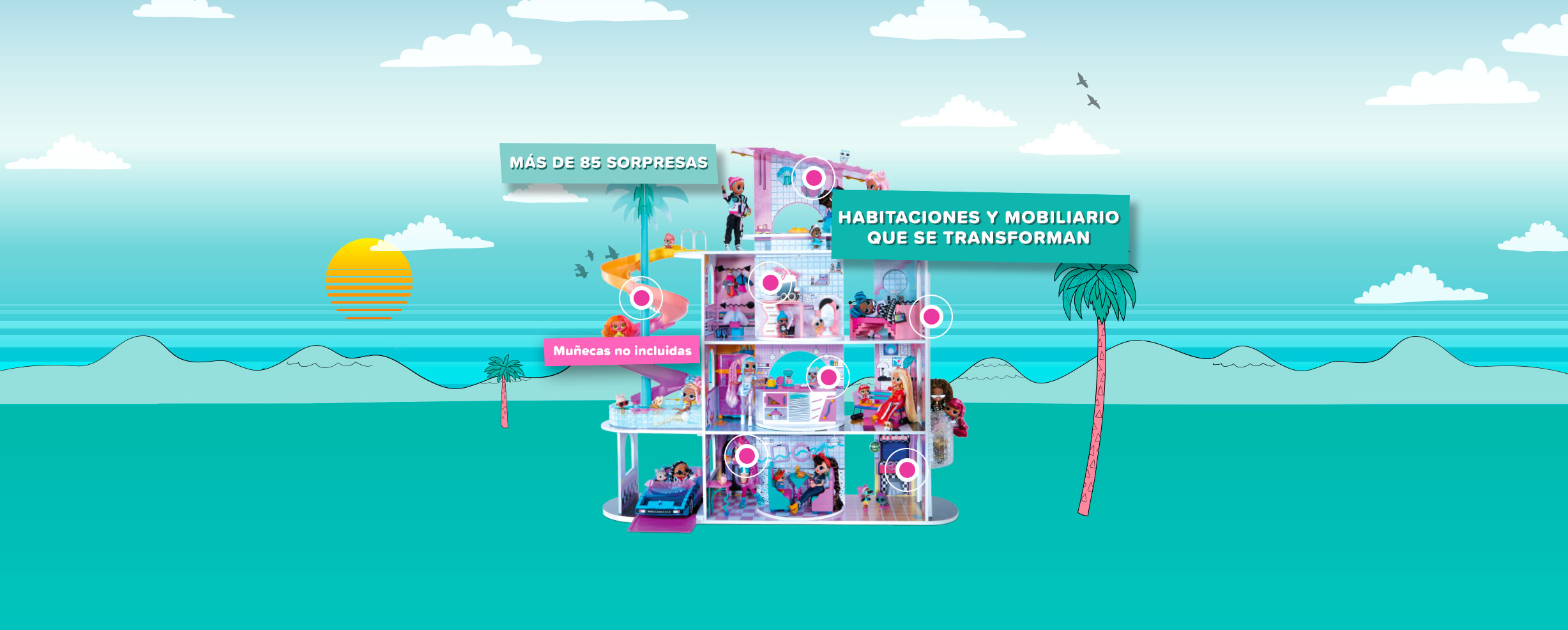 LOL Surprise OMG House Interactive Experience